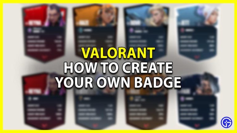 How To Create Your Own Custom Badge In Valorant