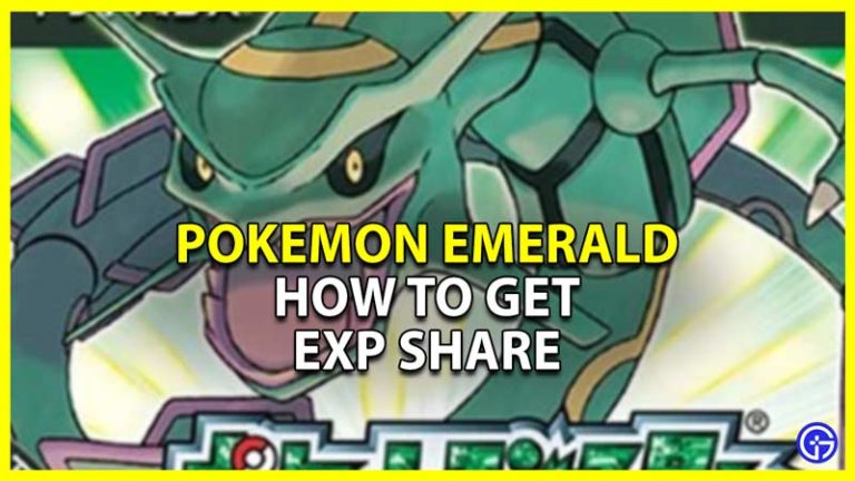 How To Get Exp Share In Pokemon Emerald (With Location)