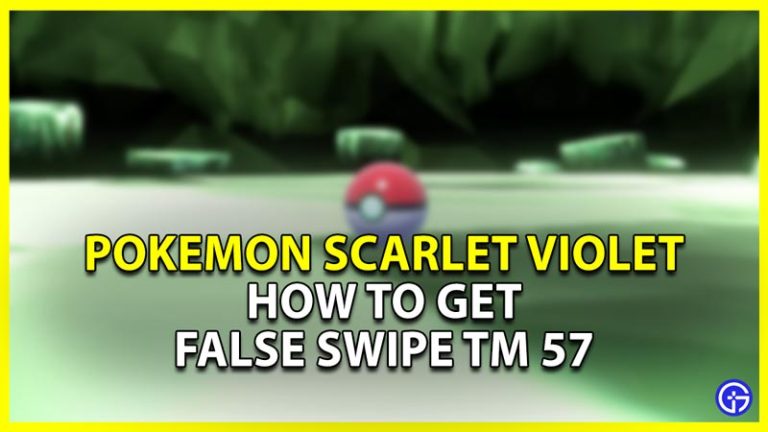 How To Get False Swipe In Pokemon Scarlet Violet (TM 57)
