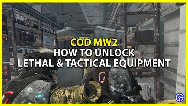 How To Unlock All Lethal & Tactical Equipment In CoD MW2