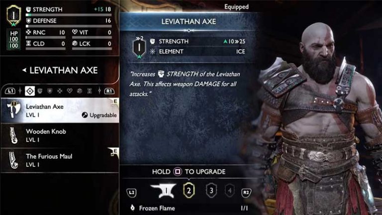 How To Upgrade Gear (Weapons & Armor) In God of War Ragnarok
