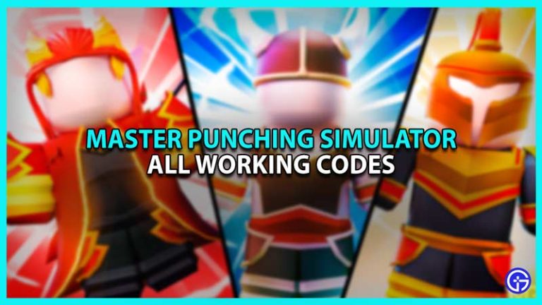 Master Punching Simulator Codes Roblox (August 2023)