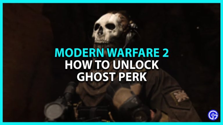 How To Unlock Ghost Perk In Modern Warfare 2 - Gamer Tweak