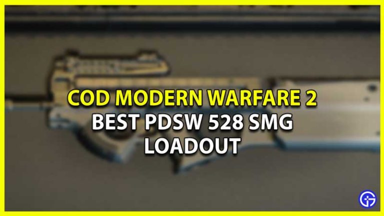 Best PDSW 528 Loadout for COD MW2