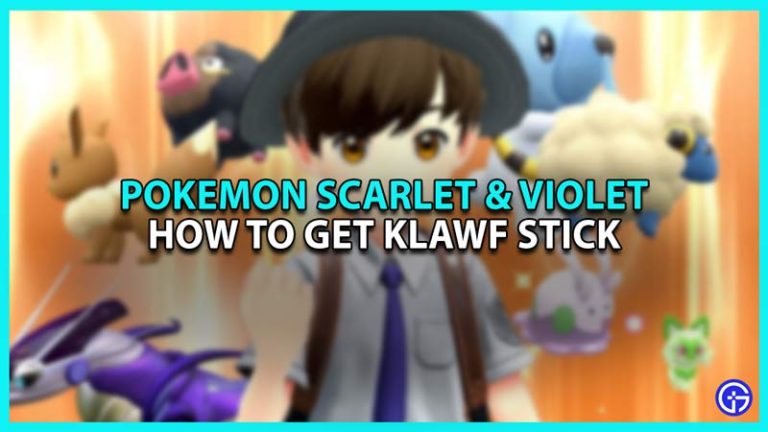 How To Get Klawf Stick In Pokemon Scarlet & Violet