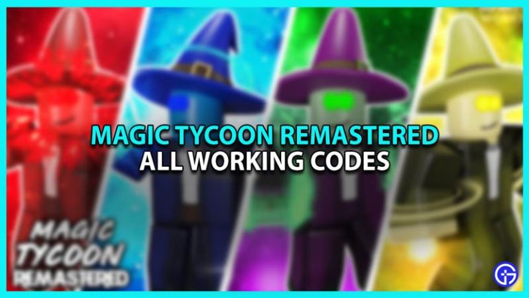 Roblox Magic Tycoon Remastered All Codes (February 2023)