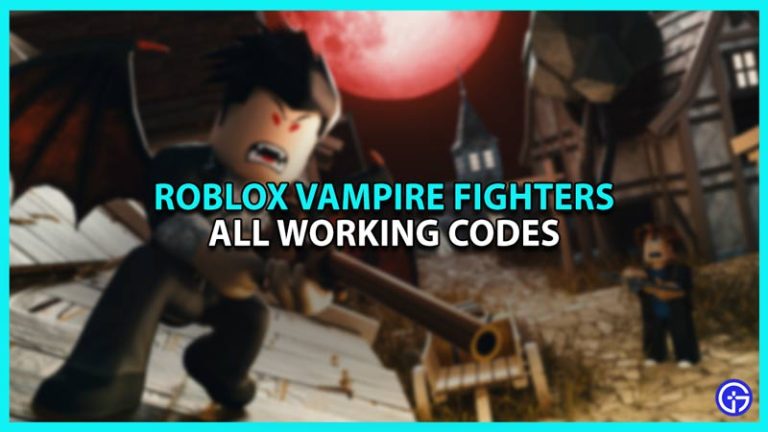 Vampire Fighters Codes Roblox (August 2023) - Gamer Tweak