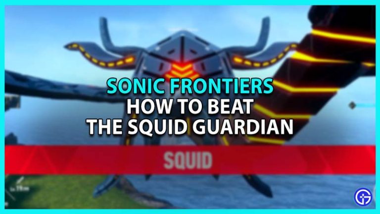 How To Beat The Squid Guardian In Sonic Frontiers (Boss Fight)
