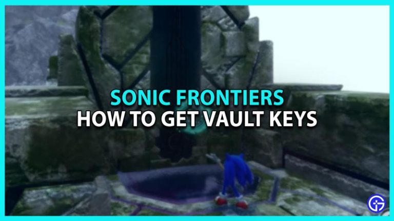 How To Get Vault Keys In Sonic Frontiers - Gamer Tweak