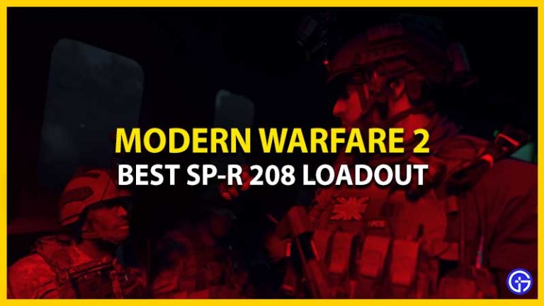 The Best SP-R 208 Loadout In MW2 - Gamer Tweak