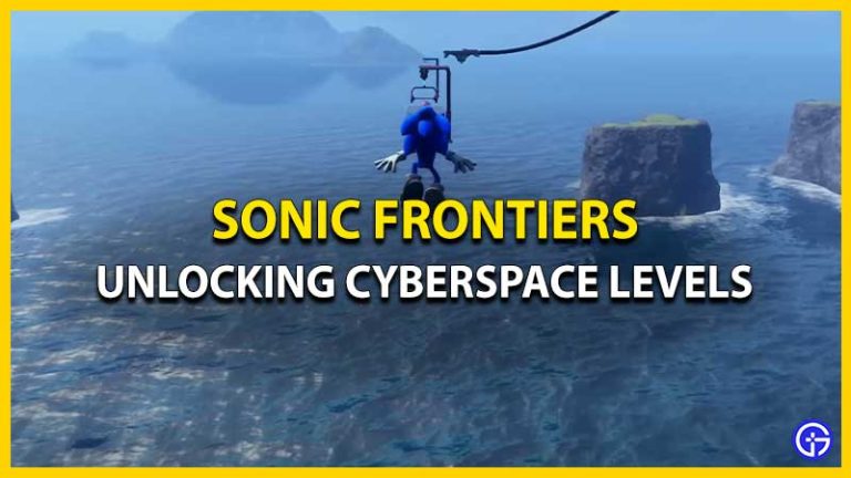Cyberspace Levels: How To Unlock Them In Sonic Frontiers