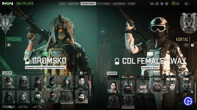 COD MW2: How To View Career, Gold, & Operator Challenges