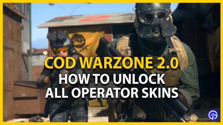 COD Warzone 2 Battle Pass: How To Unlock All Operator Skins