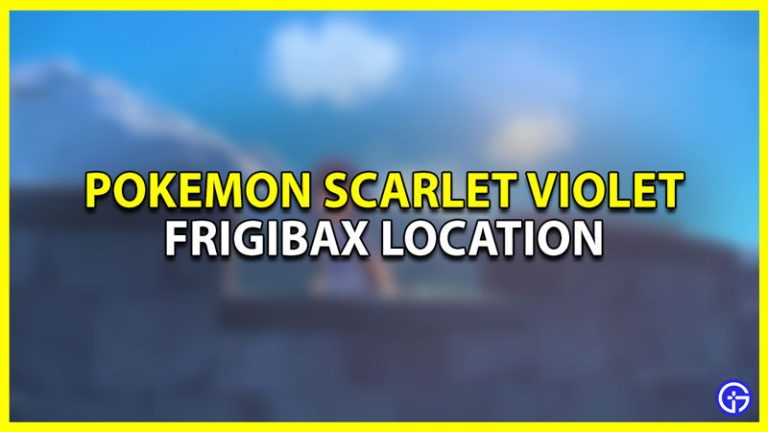 Where To Find Frigibax In Pokemon Scarlet & Violet (Map Location)