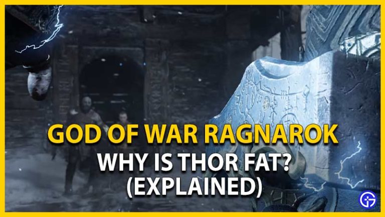 Why Is Thor So Fat In God Of War Ragnarok? (Answered)