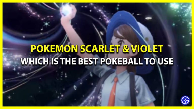 Best Pokeball To Use In Pokemon Scarlet & Violet - Gamer Tweak