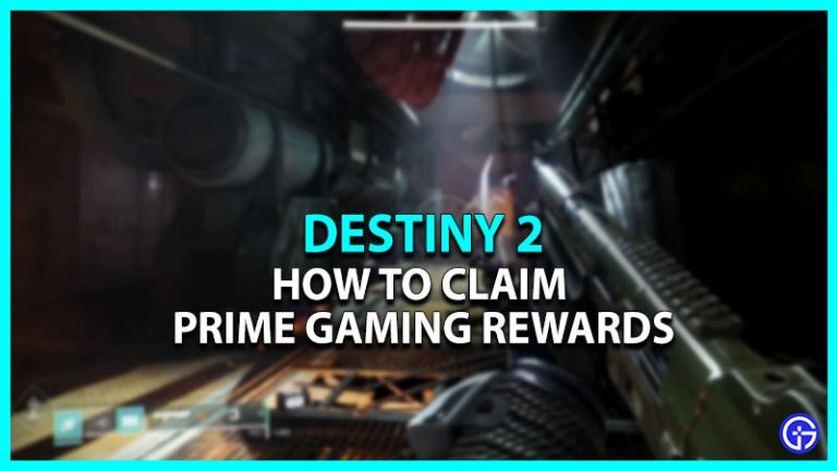 How To Get Prime Gaming Rewards In Destiny 2 (Explained)