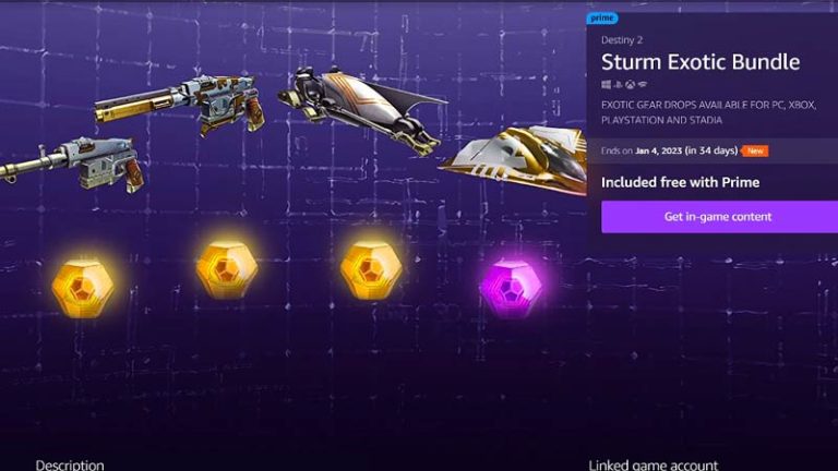 How To Get Prime Gaming Rewards In Destiny 2 (Explained)
