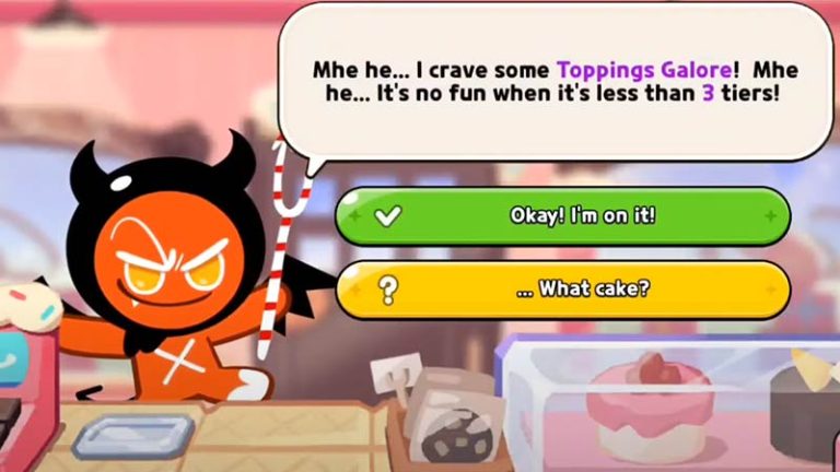 Devil Cookie Cake Order Recipe In Cookie Run Kingdom (CRK)