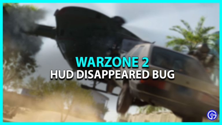 Warzone 2 HUD Disappeared Bug Fix Available? - Gamer Tweak