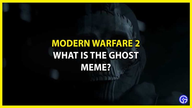 MW2 Ghost Meme - What Is It & Where Did It Come From?