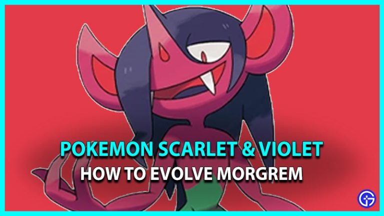 How To Evolve Morgrem In Pokemon Scarlet & Violet