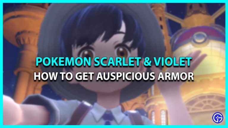 How To Get Auspicious Armor In Pokemon Scarlet Violet (SV)