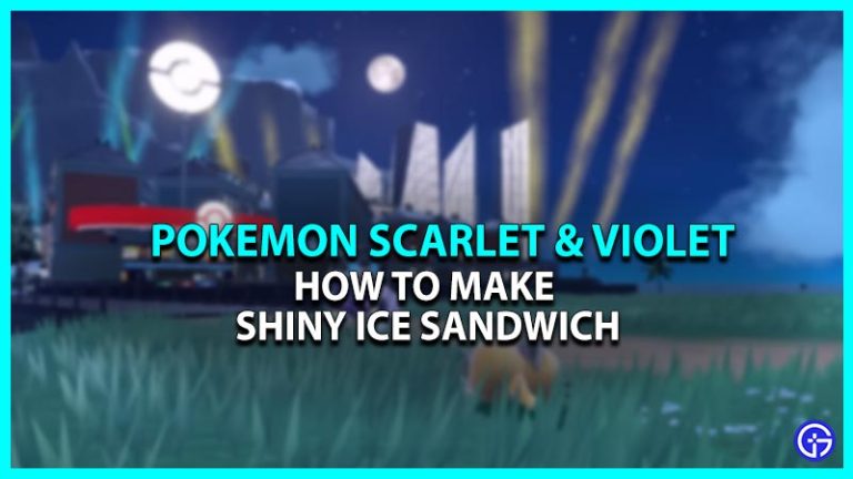 How To Cook A Shiny Ice Sandwich In Pokemon Scarlet & Violet