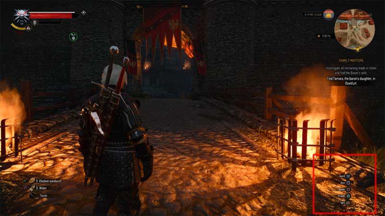 How To Use The Quick Sign Casting Feature In Witcher 3