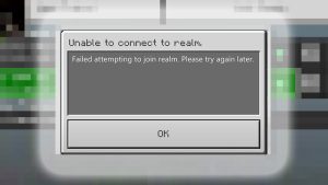 Minecraft Failed Attempting To Join Realm Error Fix