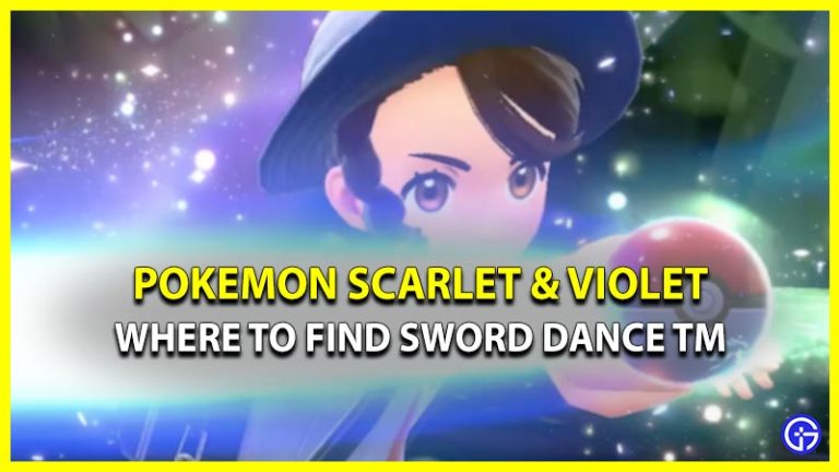 How To Find Sword Dance TM In Pokemon Scarlet & Violet