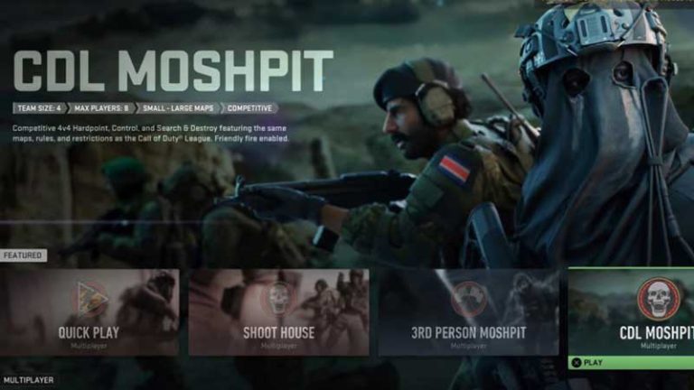 MW2 CDL Moshpit Playlist Guide - What Is It?