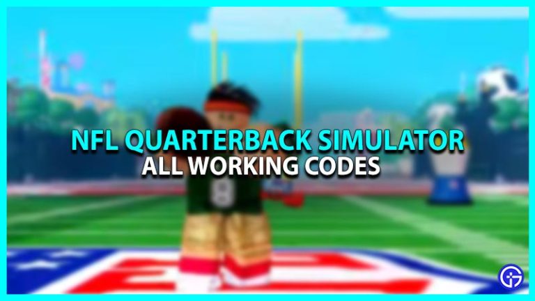 Roblox NFL Quarterback Simulator Codes - Gamer Tweak