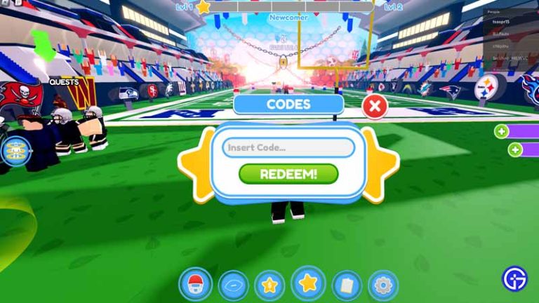 Roblox NFL Quarterback Simulator Codes - Gamer Tweak
