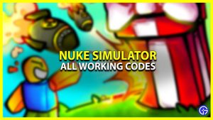 Roblox Nuke Simulator Codes (August 2023)