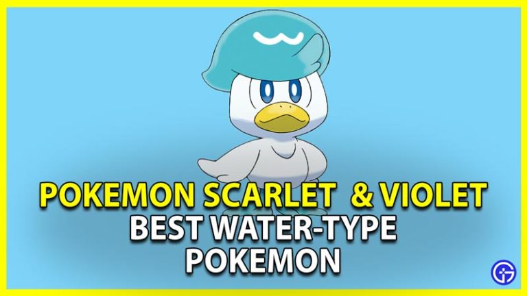 10 Best Water-Type Pokemon To Use In Scarlet & Violet