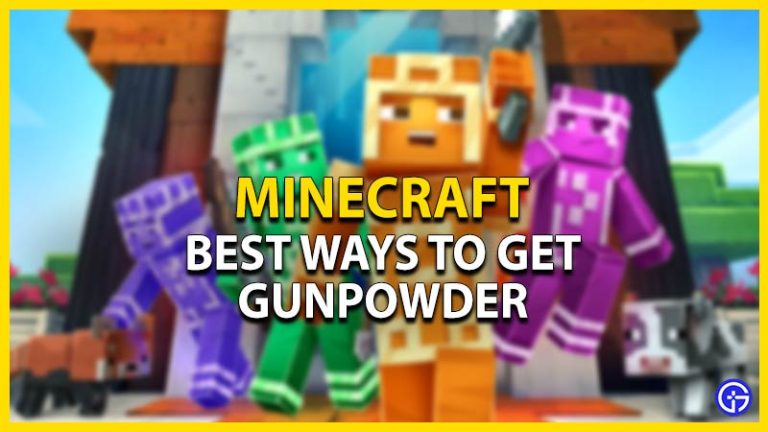Best Ways To Get Gunpowder In Minecraft - Gamer Tweak