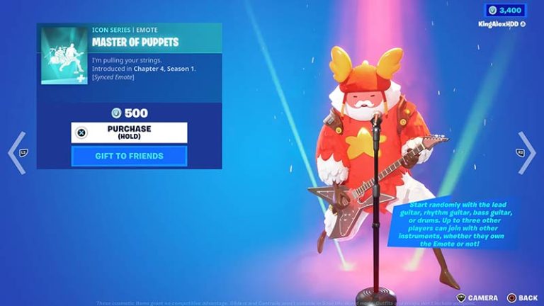 How To Get Metallica Masters Of Puppets Emote In Fortnite