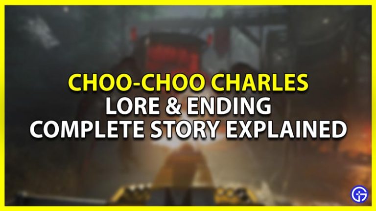 Story, Lore, & Ending Explained For Choo-Choo Charles