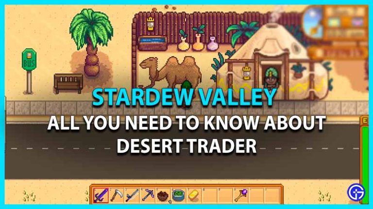 Complete Desert Trader Guide In Stardew Valley - Gamer Tweak