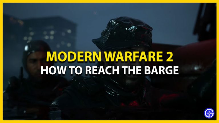 How To Enter The Barge In MW2 - Gamer Tweak