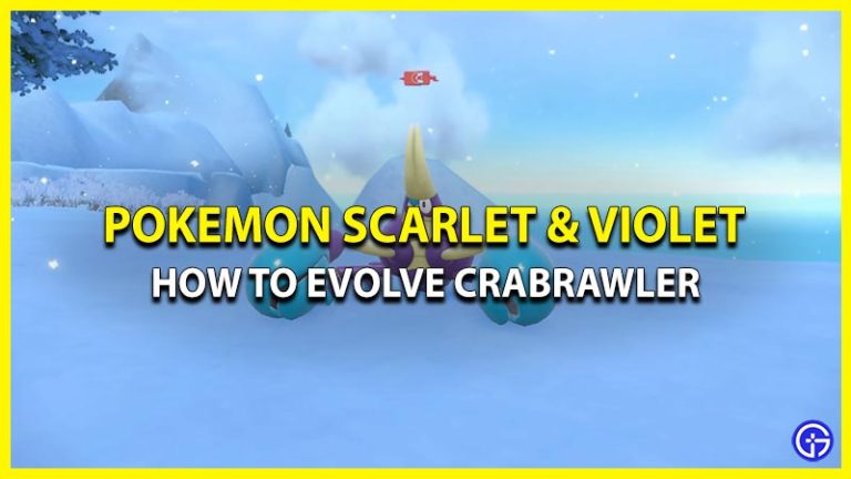 How To Evolve Crabrawler In Pokemon Scarlet & Violet