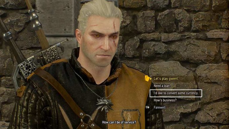Where To Exchange Coins In Witcher 3 Wild Hunt - Gamer Tweak
