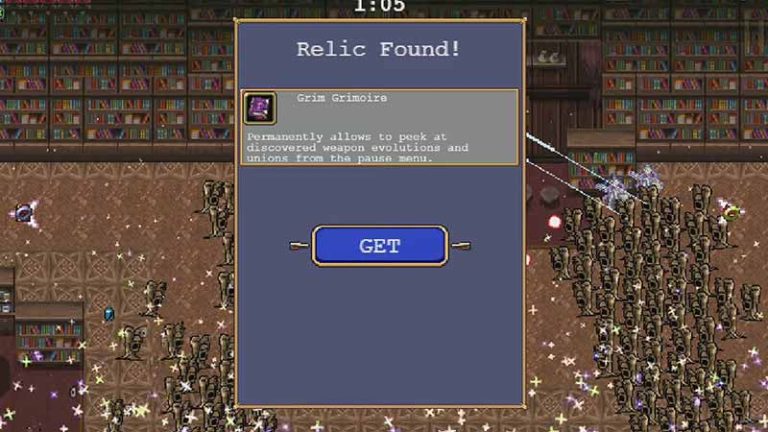 Vampire Survivors: Where To Unlock The Grim Grimoire