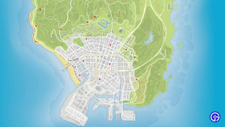 Where To Find All Snowman In GTA 5 Online? (Map Locations)