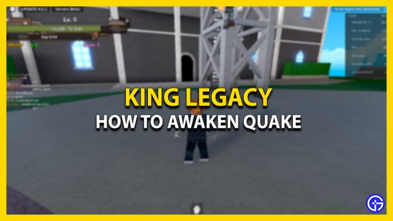How To Awaken Quake In King Legacy - Gamer Tweak