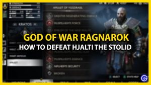 How To Defeat Hjalti The Stolid In God Of War Ragnarok