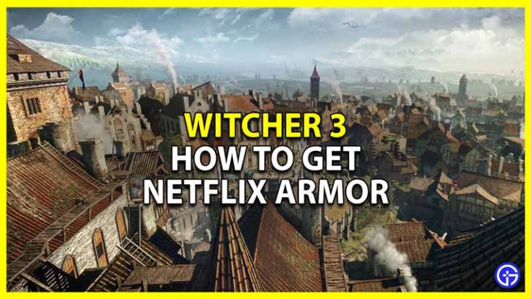 How To Get Henry Cavill's Netflix Armor In Witcher 3 Wild Hunt