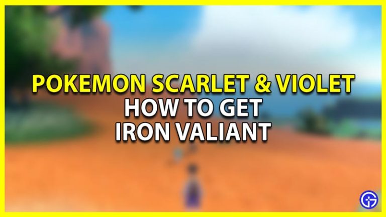 Iron Valiant Location In Pokemon Scarlet & Violet (SV)