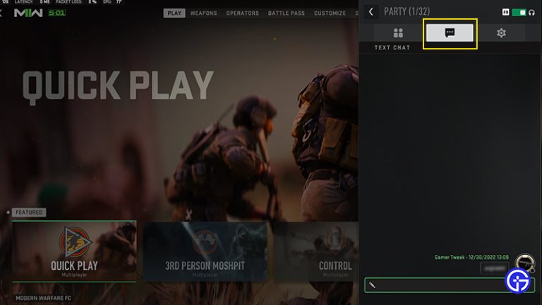 How To Type In Warzone 2 & MW2 (PC, PS4, PS5, & Xbox)
